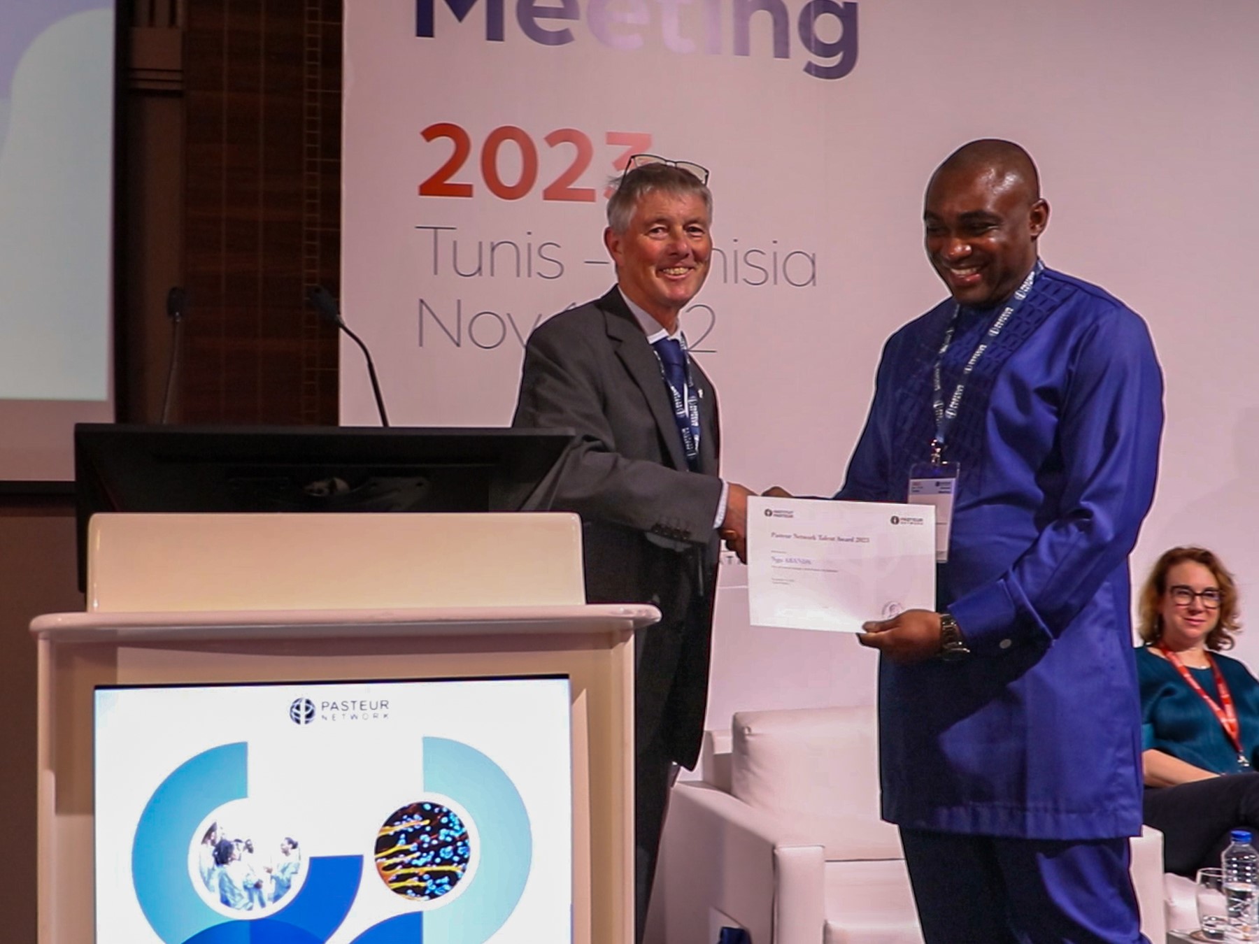 Dr Ngu Abanda, Pasteur Network Talent Award 2023 | Pasteur Network